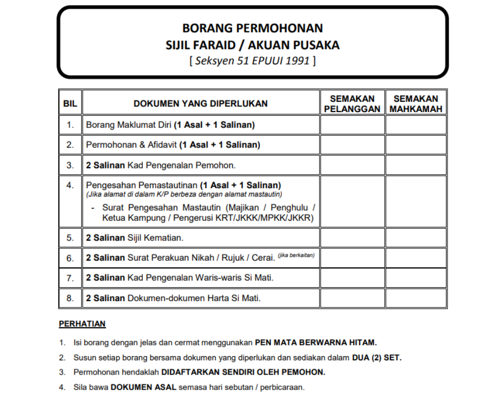Cara Pengiraan Faraid Wang Tunai Cara Pengiraan Faraid Wang Tunai